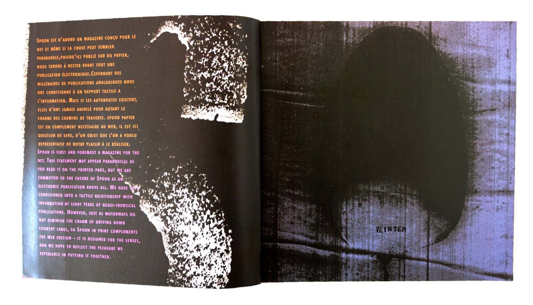 Archives | SPOON VOLUME 1 - 1997 | SPOON Magazine